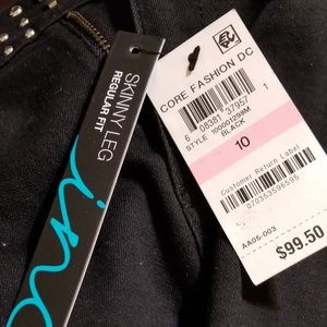 INC International Concepts | Jeans | Inc Embellished Studded Black ...